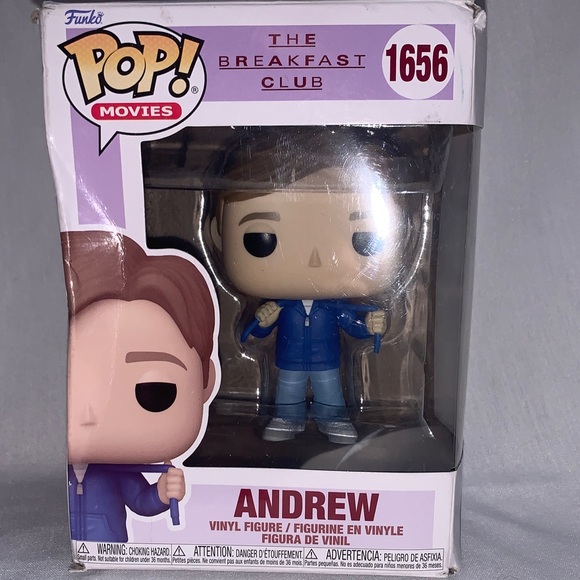 Funko | Toys | Funko Pop Movies Andrew In Blue Jacket | Poshmark